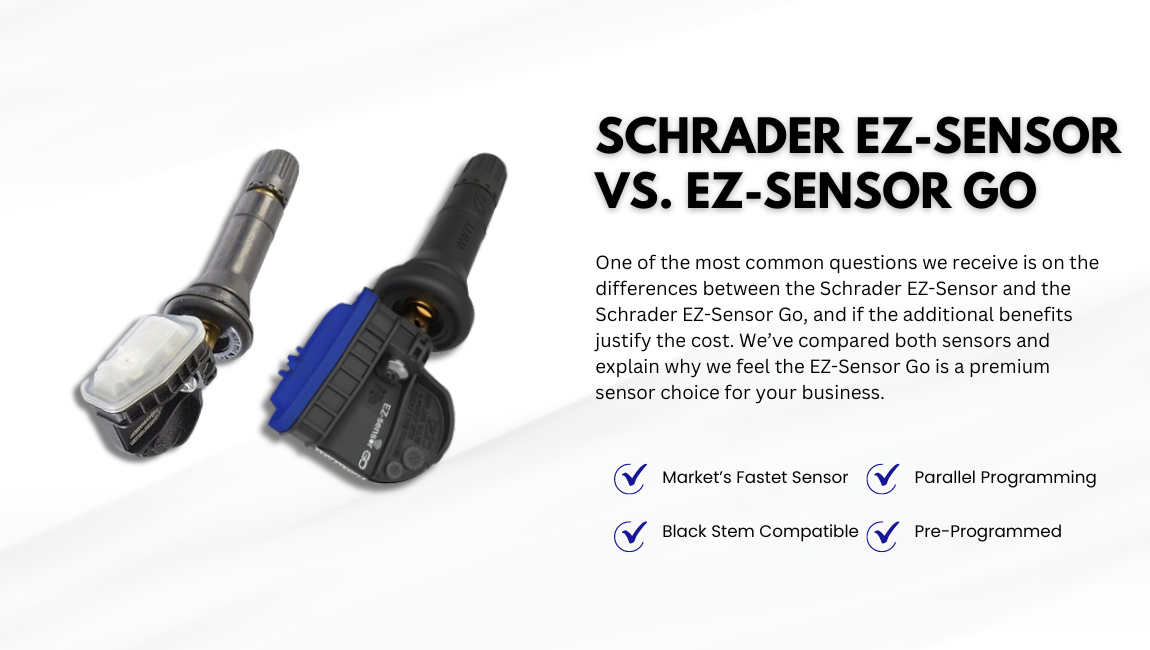 The Schrader EZ-Sensor v. The EZ-Sensor Go: A Point-by-Point Comparison
