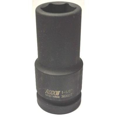 ASC SOCKET 1"DR X 11/8 D T W - 014165-30362 | Rubber Inc. | B2B Tire ...