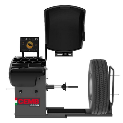 Cemb C350 Heavy Duty Wheel Balancer - 180C350