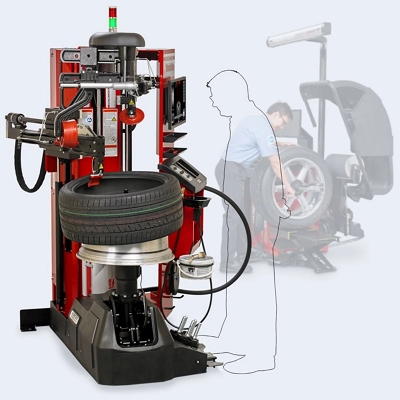 Hunter Revolution TCRH Tire Changer - 255TCRH